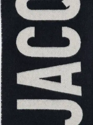 Jacquemus Logo Wool Scarf