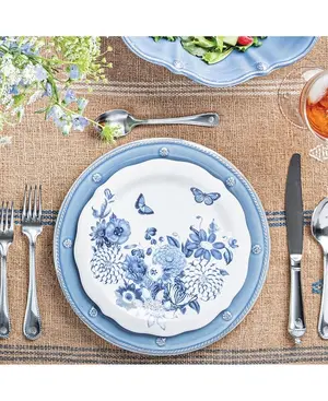 JULISKA Berry & Thread Dinner Plate - Chambray