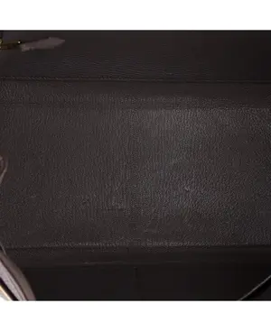Hermès Kelly 32 Handbag Grey Togo With Gold Hardware