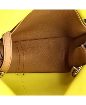 Hermès 25 Halzan Bag Verso Clemence - Brown