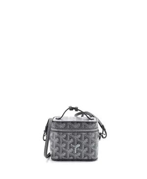 Goyard Nano Muse Vanity Case Coated Canvas - Gray