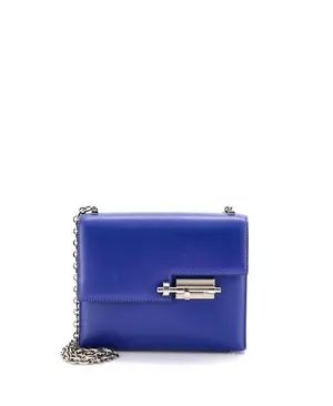Hermès Verrou Chaine Bag Tadelakt - Blue