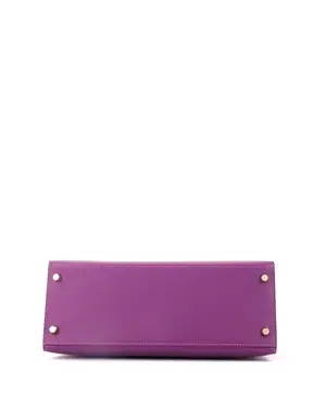 Hermès Kelly 28 Handbag Purple Epsom With Gold Hardware