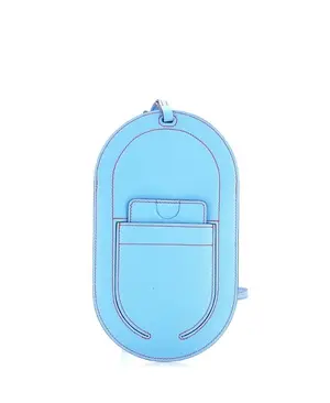 Hermès Gm In-the-loop Phone To Go Case Leather - Blue