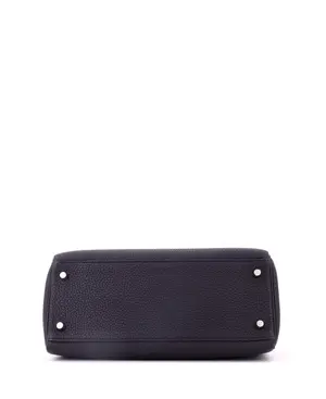 Hermès Kelly 28 Handbag Black Togo With Palladium Hardware