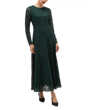 HOBBS LONDON Ashdown Lace Midi Dress