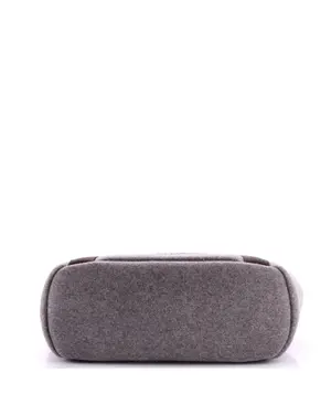 Hermès Sac De Pansage Groom Handbag Felt
