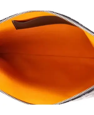Goyard Mm Senat Zip Pouch Coated Canvas
