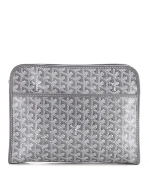 Goyard Gm Jouvence Toiletry Pouch Coated Canvas - Gray