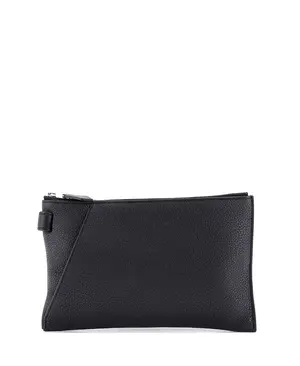 Hermès 24 Cabavertige Pouch Leather - Black