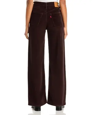 LEVI'S Ribcage Corduroy High Rise Wide Leg Pants