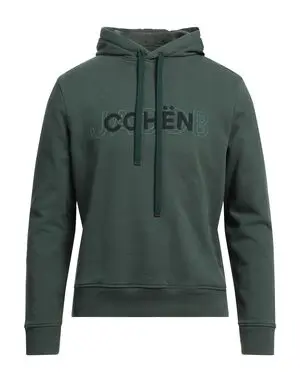 JACOB COHЁN Sweatshirt Emerald Size Cotton, Elastane