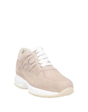 Hogan Sneakers Taupe Size Leather