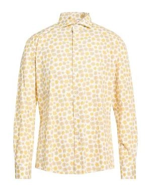 DANIELE ALESSANDRINI Shirt Size Cotton - Beige