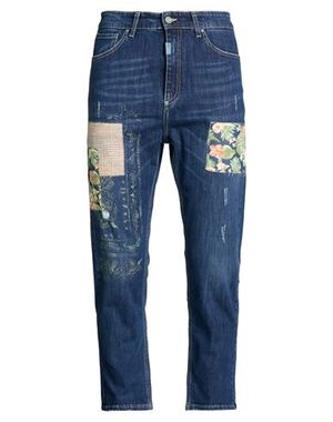 EN AVANCE Jeans Size Cotton, Elastane - Blue