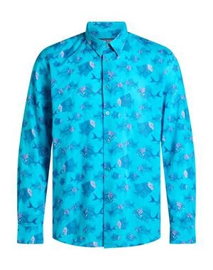 Vilebrequin Shirt Azure Size Cotton - Blue