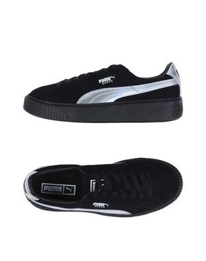 PUMA Platform Explosiveblack Sneakers Size Soft Leather