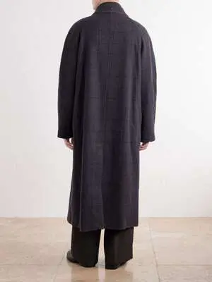 Our Legacy Collapse Prince Of Wales Virgin Wool Coat