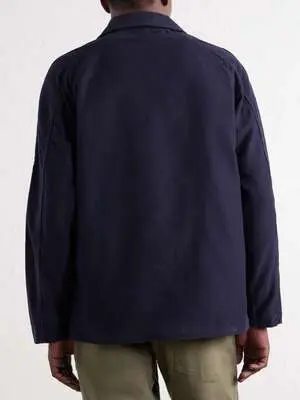 DRAKE'S Cotton-moleskin Chore Jacket