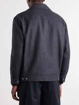 De Bonne Facture Student Prince Of Wales Wool-flannel Jacket