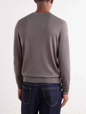 Mr P. Wool Sweater - Brown