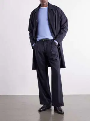 William Lockie Rib-trimmed Cashmere Sweater
