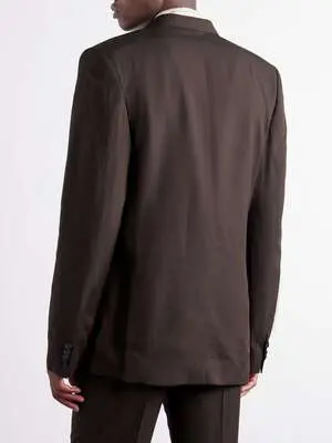 Acne Studios Double-breasted Herringbone Blazer