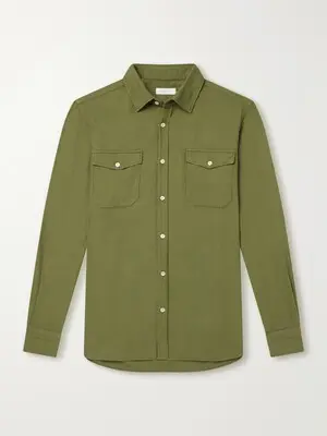 Boglioli Twill Shirt - Green