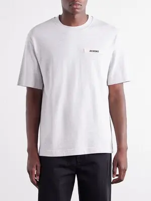 Jacquemus Logo-appliquéd Cotton-jersey T-shirt