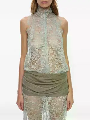 Christopher Esber Moonlit Patina Zipped Jumpsuit