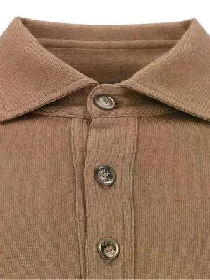 Fedeli Long-sleeve Polo Shirt