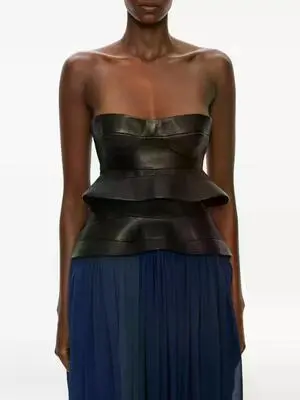 Christopher Esber Bellona Leather Top
