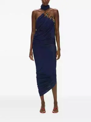 Christopher Esber Tropique Droplet Halter Dress