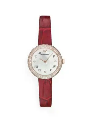 Emporio Armani Classic 30mm Watch - Neutrals