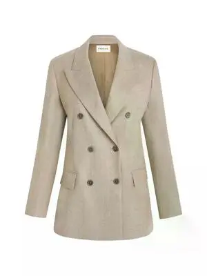 P.a.r.o.s.h Double-breasted Blazer - Neutrals