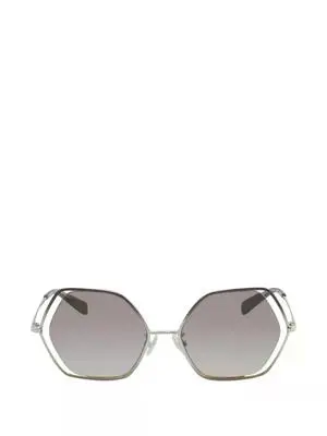 COACH Geometric-frame Sunglasses