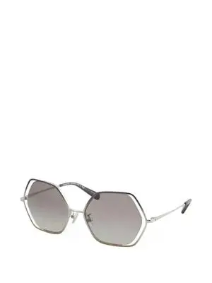COACH Geometric-frame Sunglasses