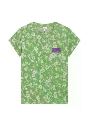 Loewe X Cosima Von Bonin Small-fit T-shirt In Cotton - Green