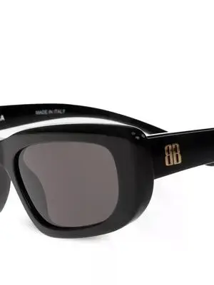 Balenciaga Palma Rectangle Sunglasses