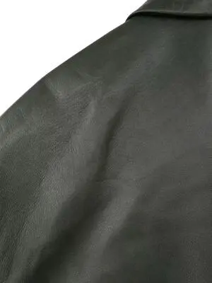 Hermès Single-breasted Lambskin Jacket