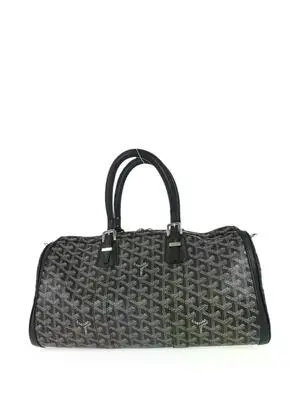 Goyard 40 Croisiere Goyardine Handbag - Black