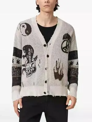 ALLSAINTS Bram Cardigan - Neutrals