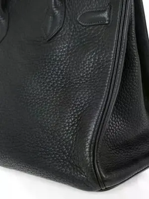 Hermès 2004 30 Birkin Tote Bag - Black
