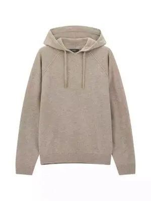Boggi Milano Knitted Sweatshirt In Merino Wool And Yak