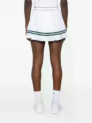 Sporty & Rich Pleated Striped Skirt