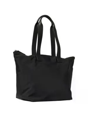 Emporio Armani Foldable Tote Bag With Matching Pouch And Zip Closure