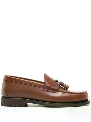 Brunello Cucinelli Tasselled Leather Loafers