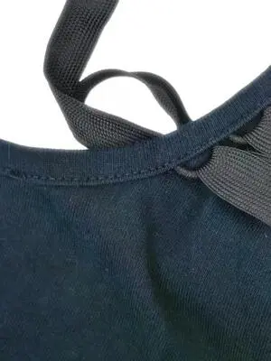 Dior 2002 Bow-detail Sleeveless Tank Top