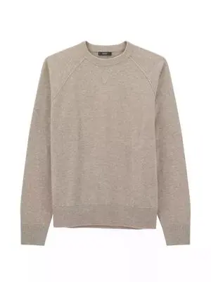 Boggi Milano Crew-neck Jumper In Yak Wool