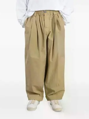 Marni Pleated Wide-leg Trousers